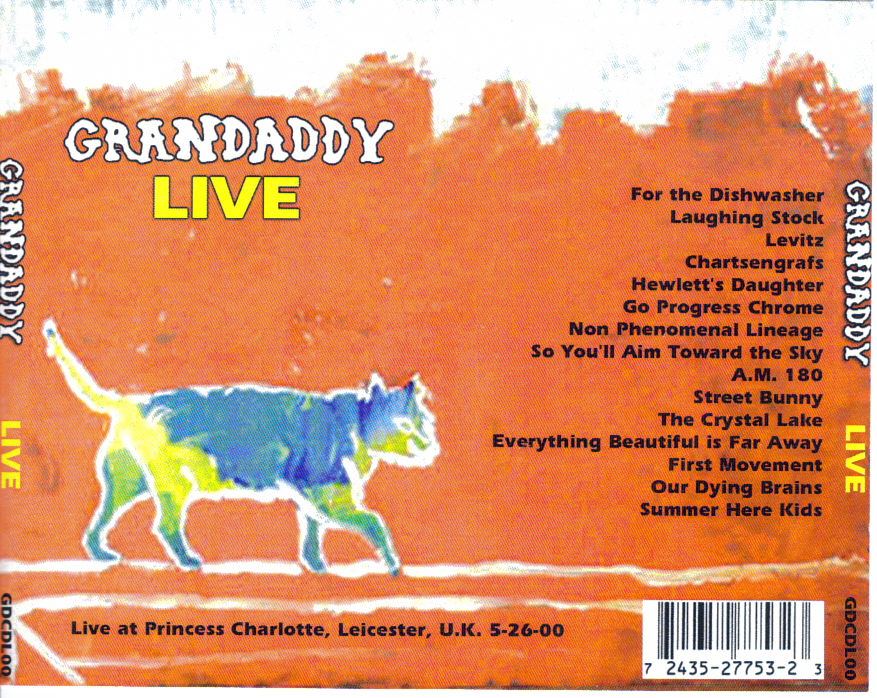 Grandaddy.live - Grandaddy - 2000-05-26 Princess Charlotte, Leicester, UK